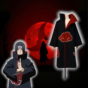 Naruto Akatsuki Cloak Cosplay - Etsy