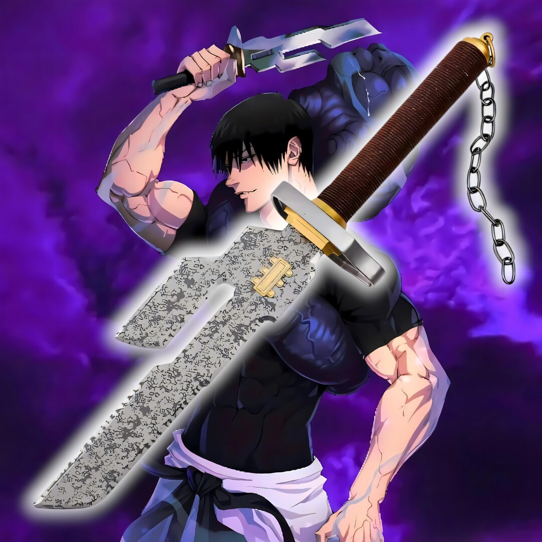 Toji Fushiguro's Metal Iconic Chain Sword | Jujutsu Kaisen Metal ...