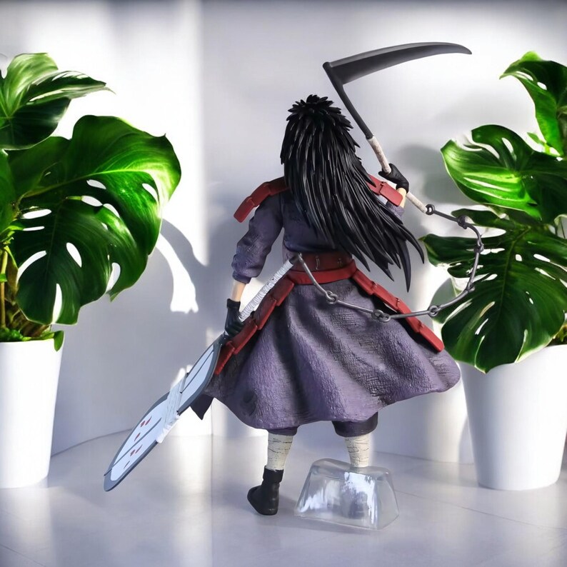 Madara Uchiha Figure Collectible, Naruto Anime Fan Gift, Gunbai Battle ...