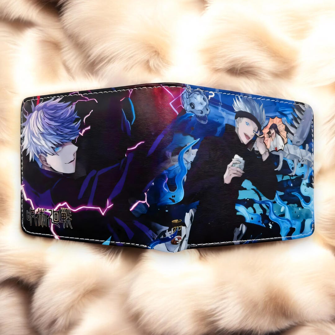 Jujutsu Kaisen Wallets | High-quality Designs for Anime Fans | Yuji ...