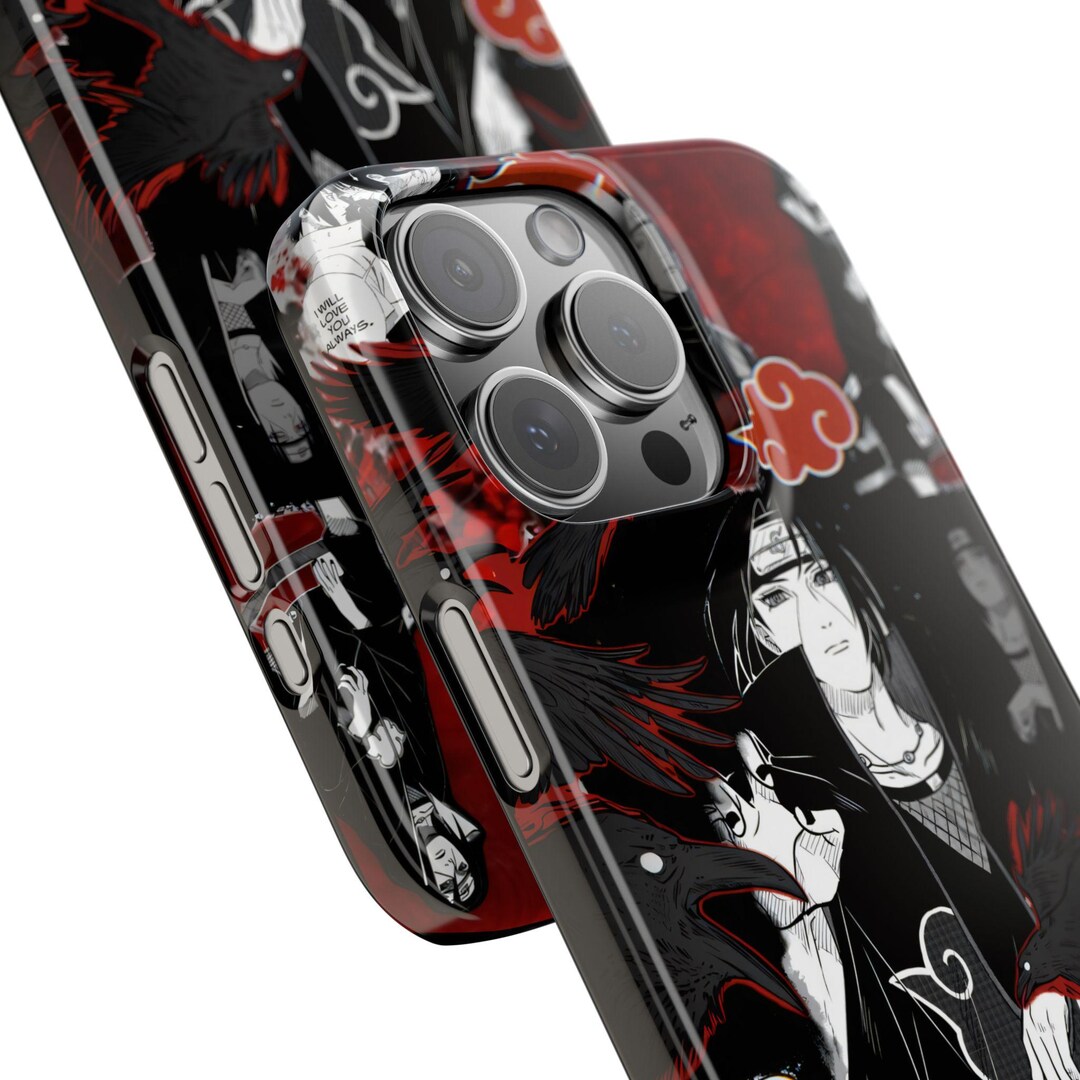 Itachi Uchiha Phone Case | Akatsuki | Sharingan | Matte and Glossy ...