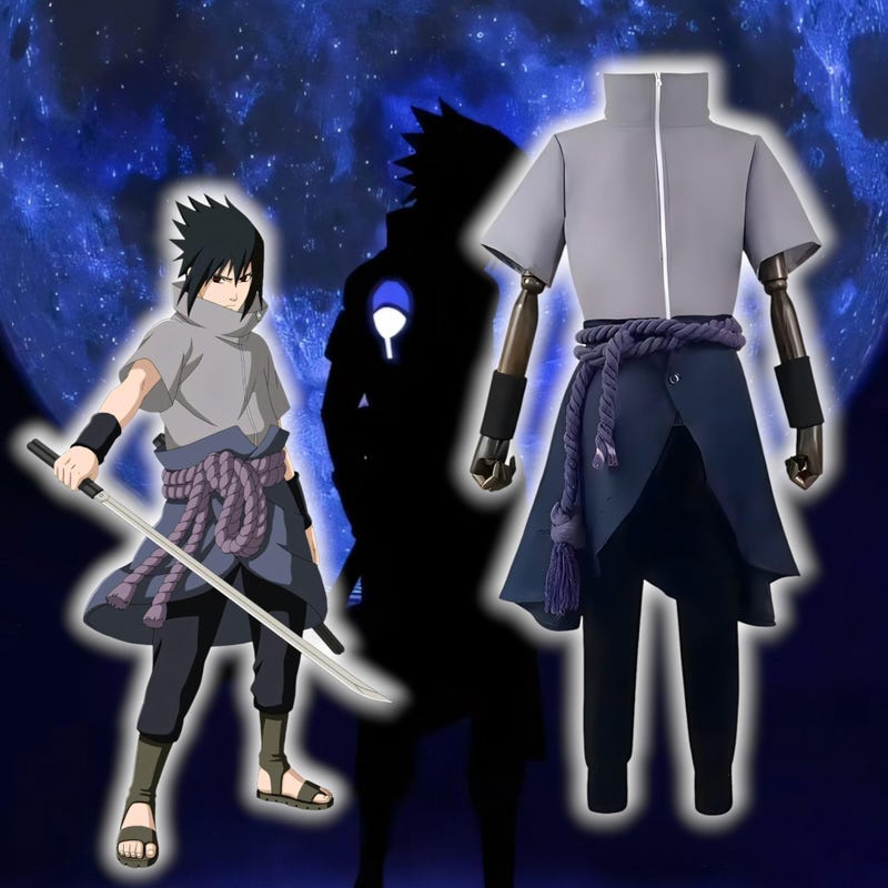 Sasuke Uchiha Costume - Etsy