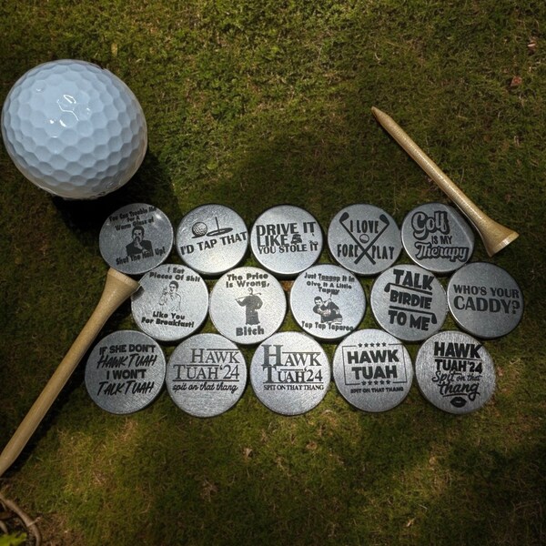 Funny Ball Markers - Etsy