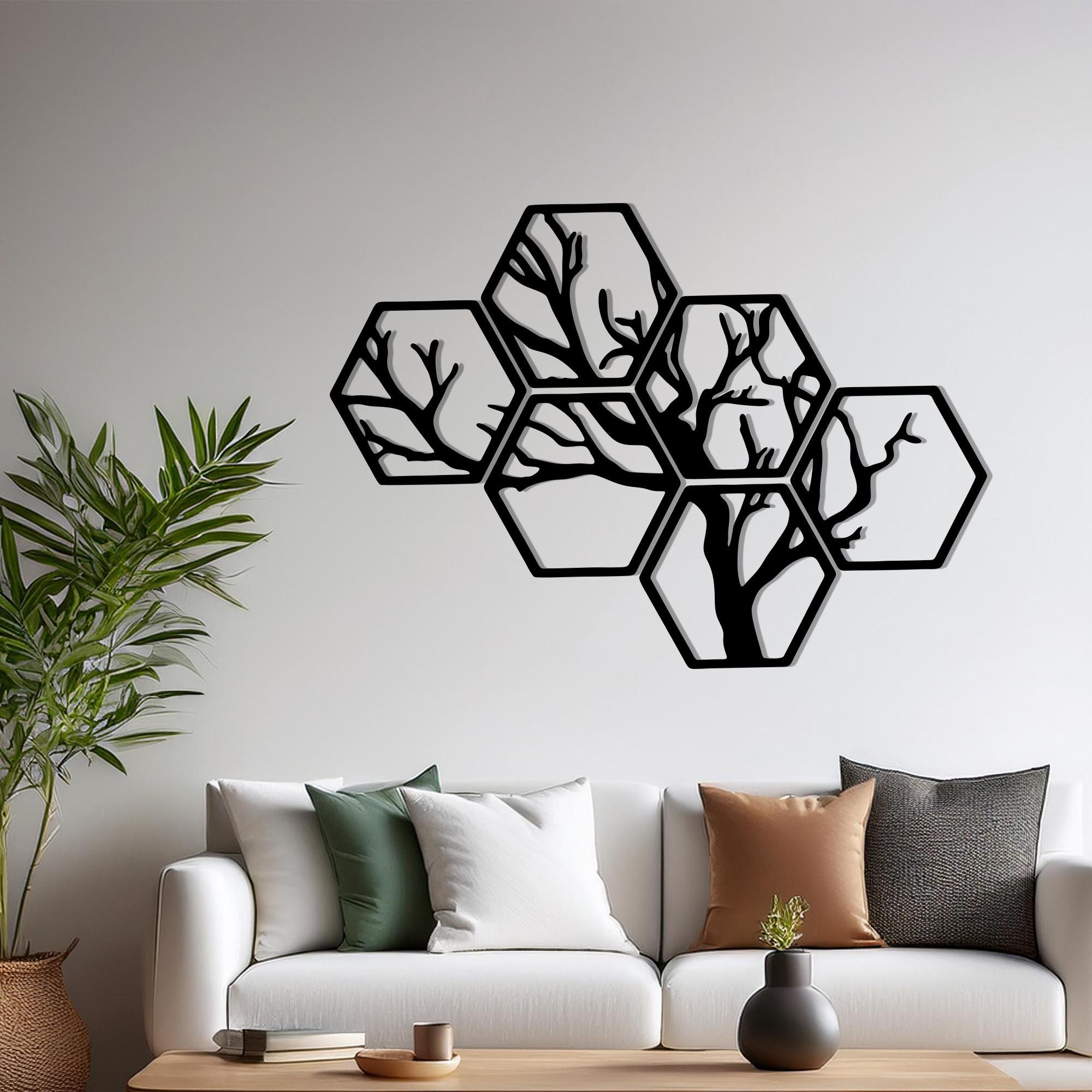 Decorative Tree Branch Laser Cut Vector Design SVG, DXF, Ai, Pdf Files ...