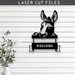 Farm Animal Donkey Welcome Sign Laser Cut Vector Design –SVG, DXF, Ai ...