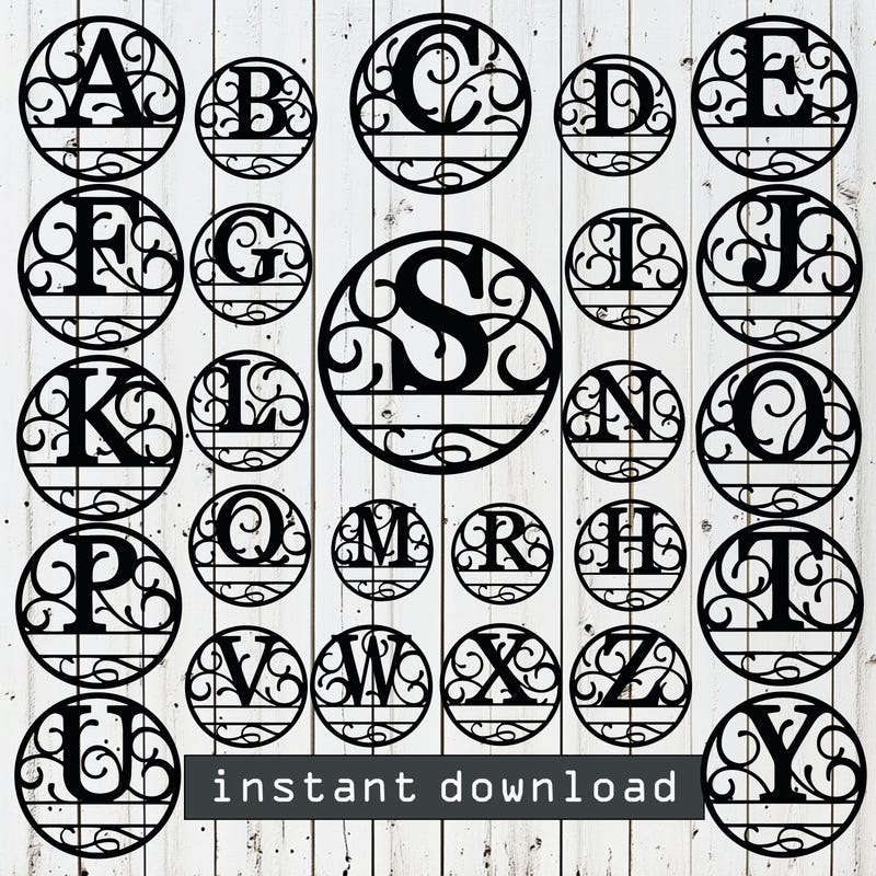 Metal Last Name D Sign - Etsy UK