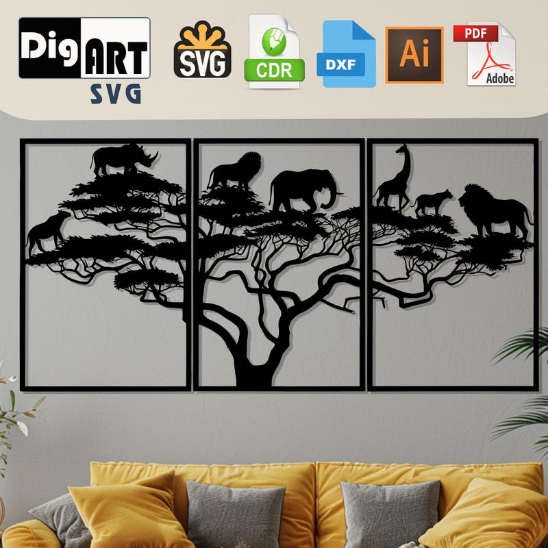 African Tree - Etsy
