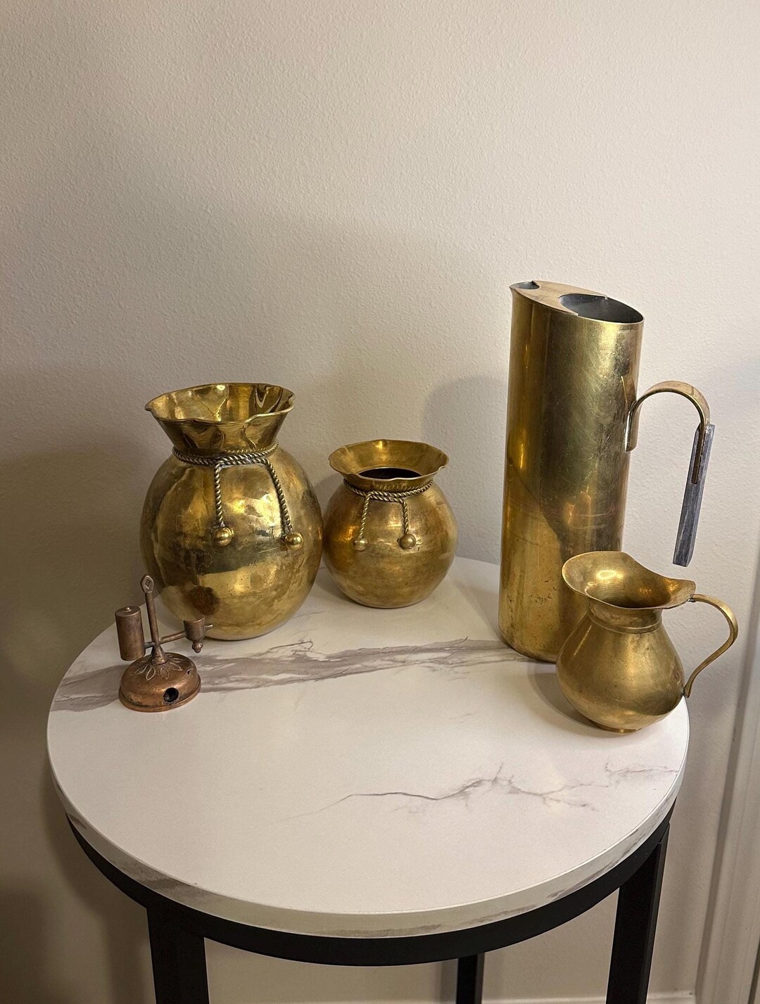 Brass Collectible Set of 5 Unique Items - Etsy