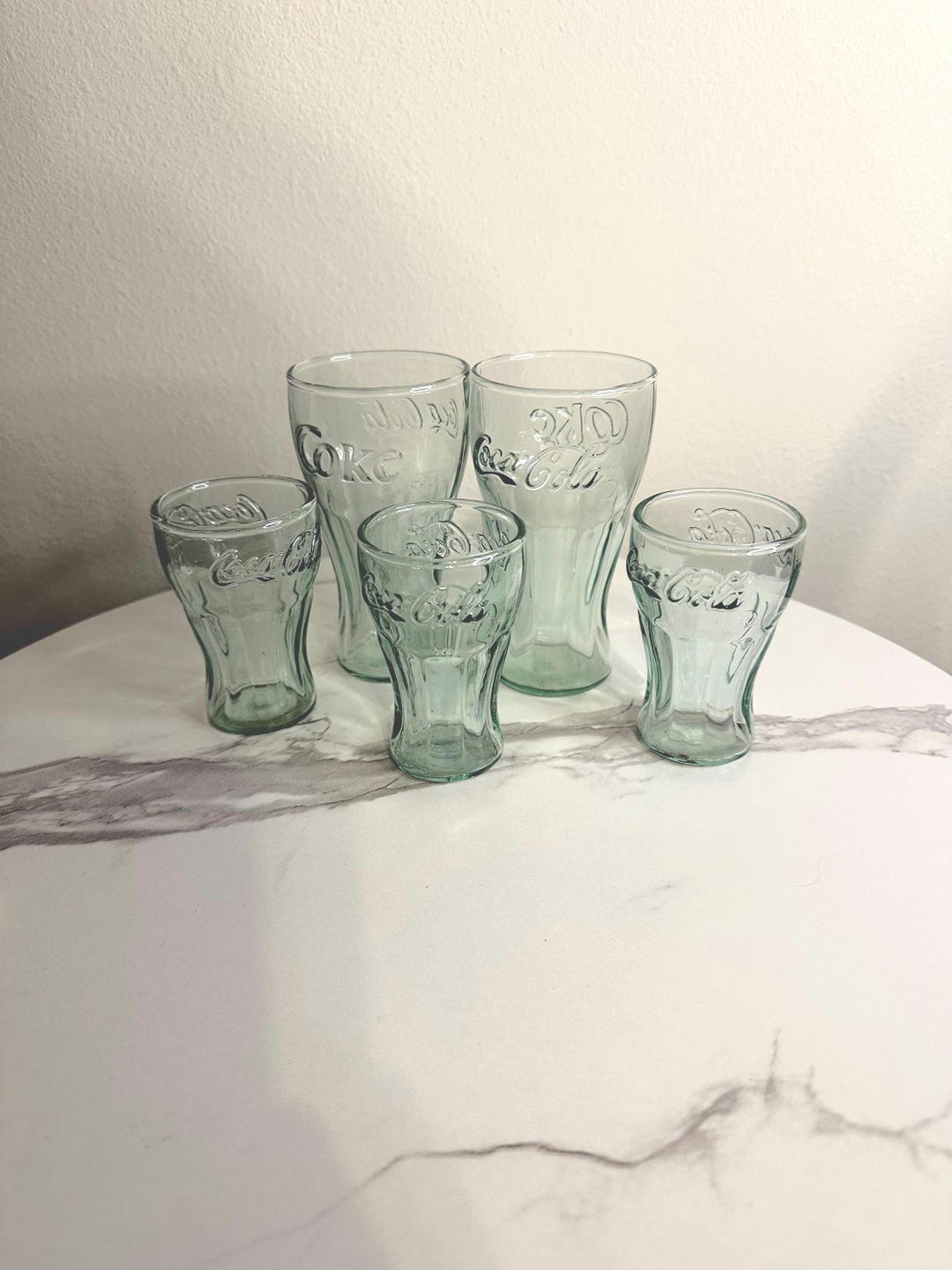 Libbey Mini Coca-cola Glasses - Etsy