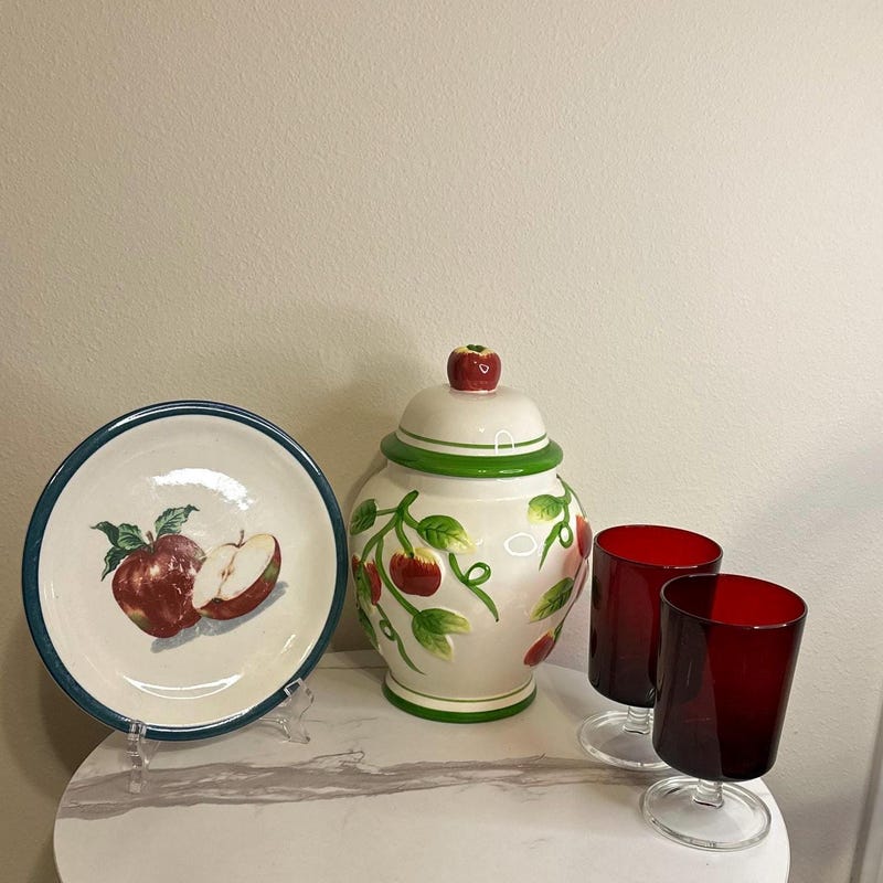 Apple Kitchen Decor - Etsy