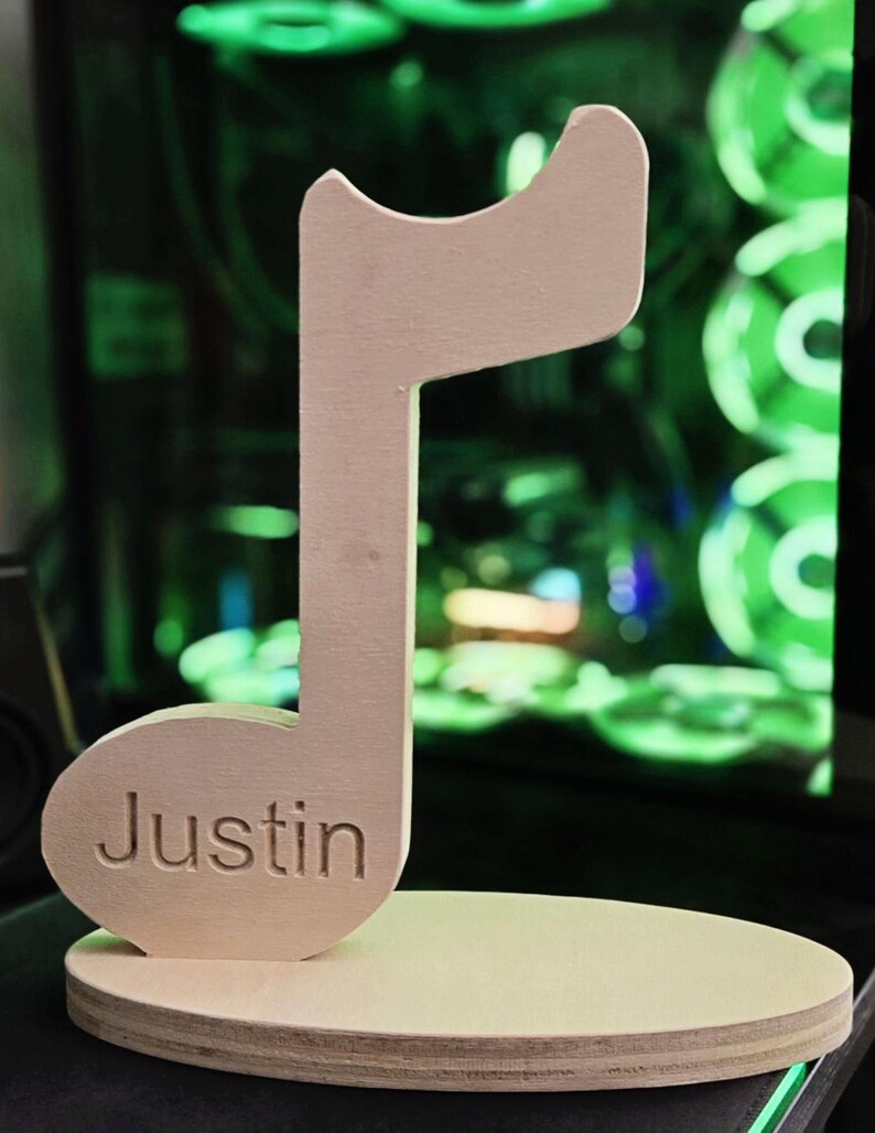 Personalized Music Note Headphone Holder/stand - Etsy