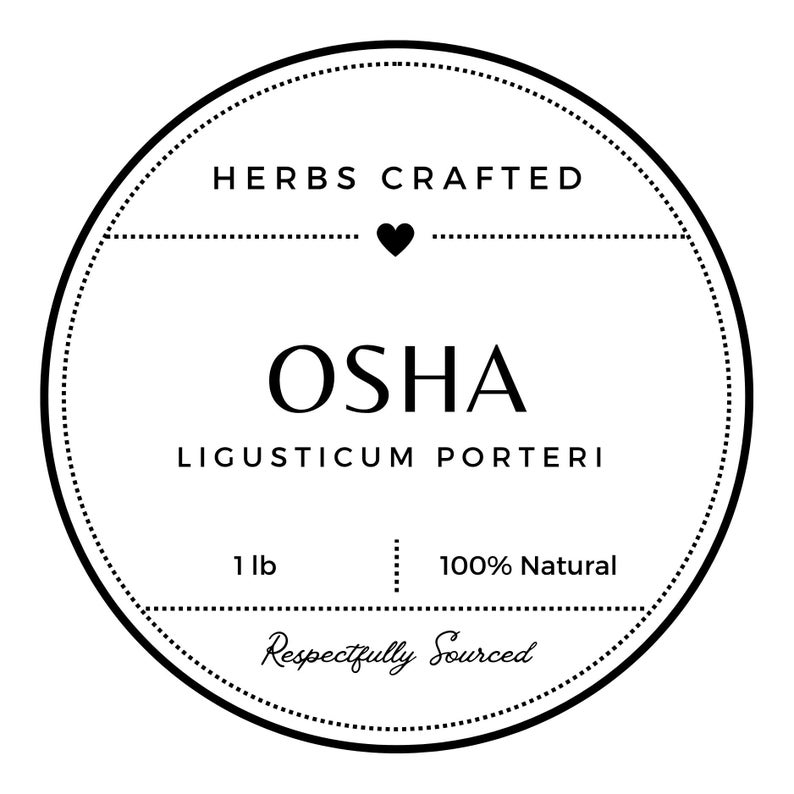 Osha Root 1lb Ligusticum Porteri Ethically Wildcrafted Sustainably ...