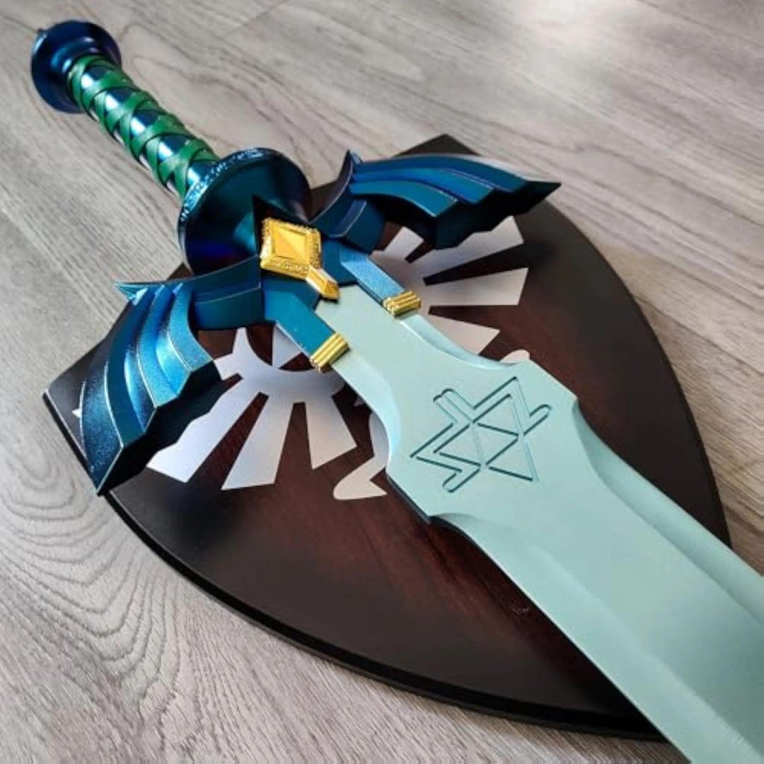 Legend of Zelda Sword, Link Master Sword, Windcleaver Sword, Metal ...