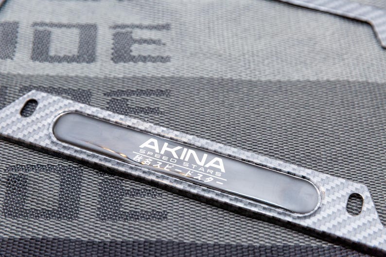 Anime Akina Speed Stars License Plate Frame Aluminum - Etsy