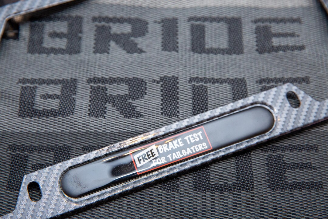 Free Brake Test License Plate Frame Aluminum - Etsy