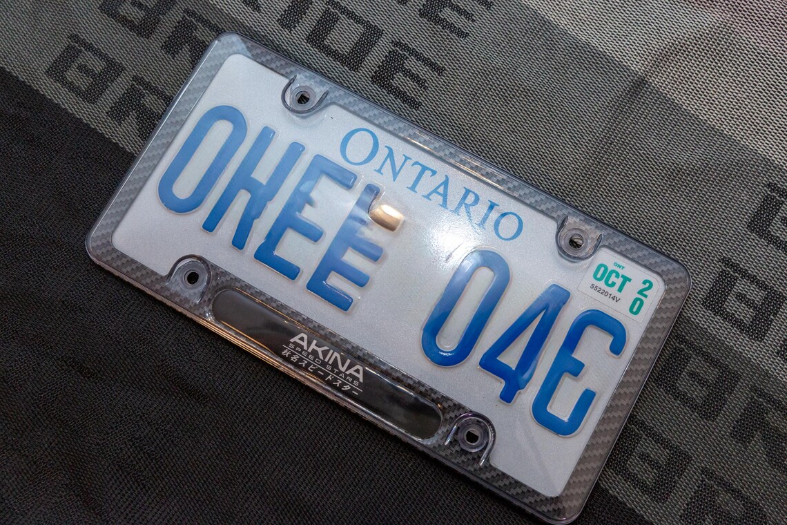 Anime Akina Speed Stars License Plate Frame Aluminum - Etsy