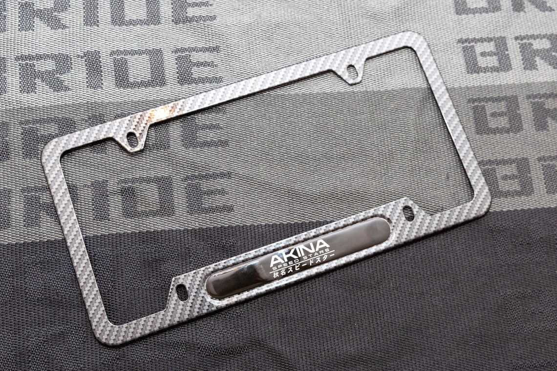 Anime Akina Speed Stars License Plate Frame Aluminum - Etsy