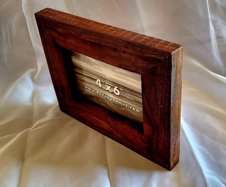 Walnut Picture Frame - Etsy