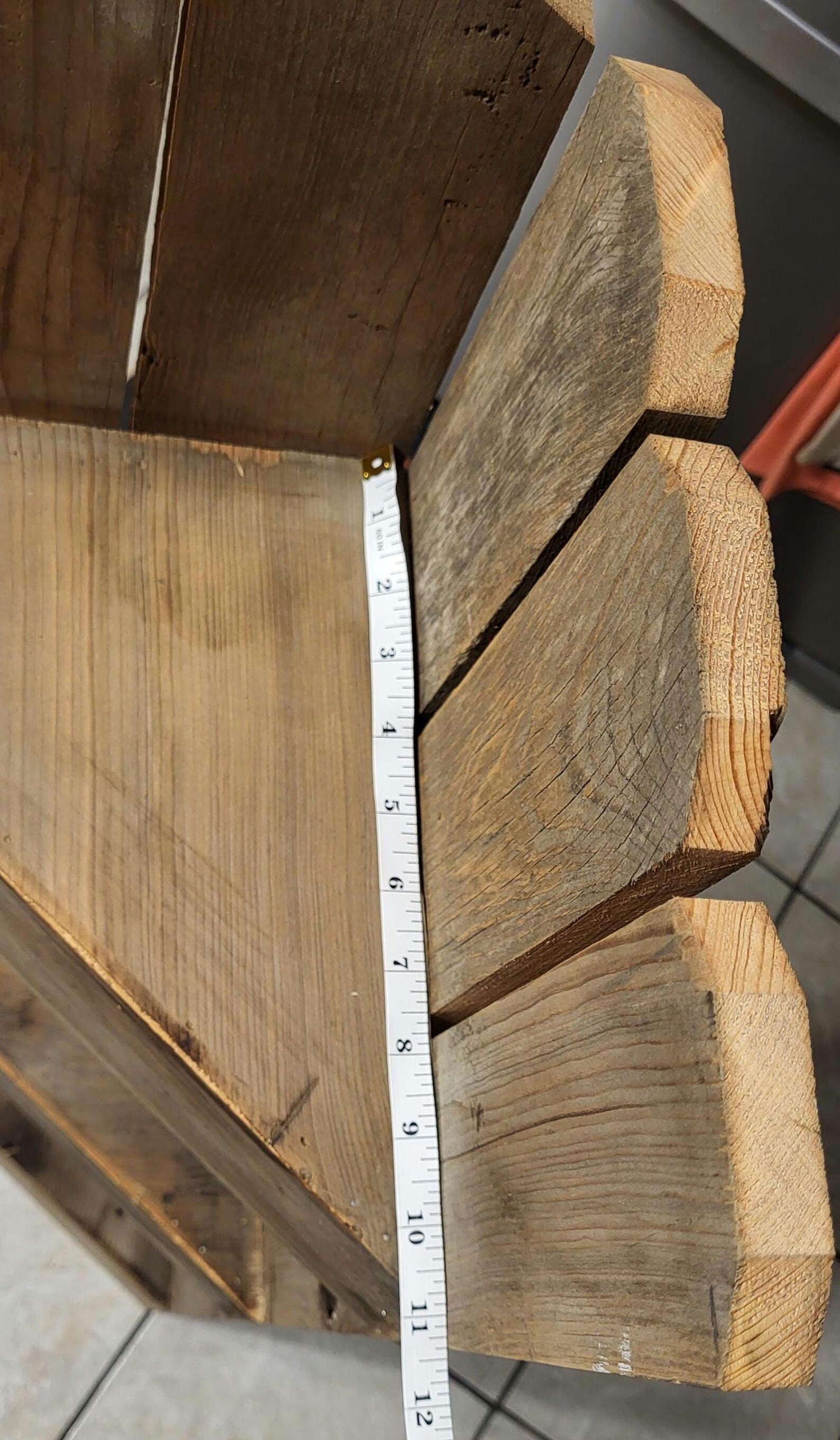 Barn Wood Corner Shelf - Etsy