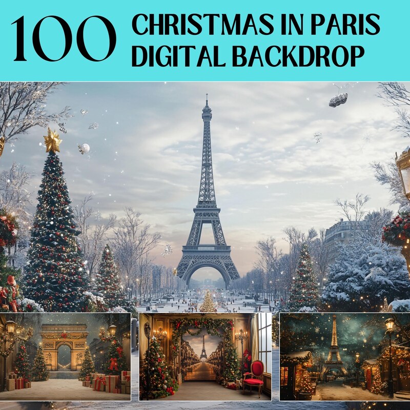 Paris Backdrop - Etsy