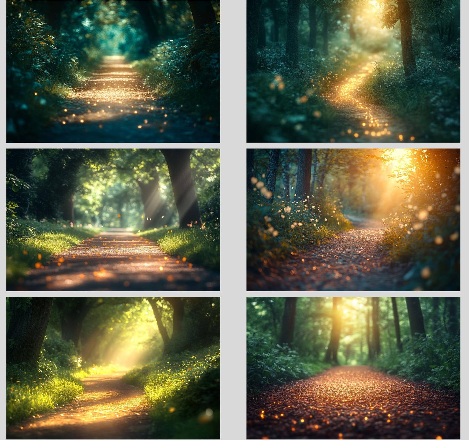 35 Forest Path Digital Backdrop, Forest Backdrop, Forest Path Backdrop ...