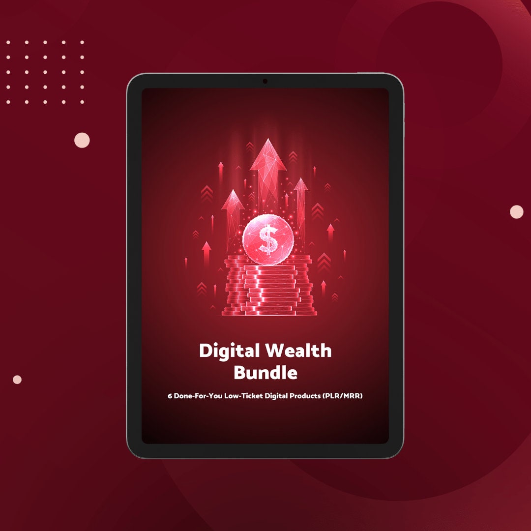 Digital Wealth Bundle - Etsy