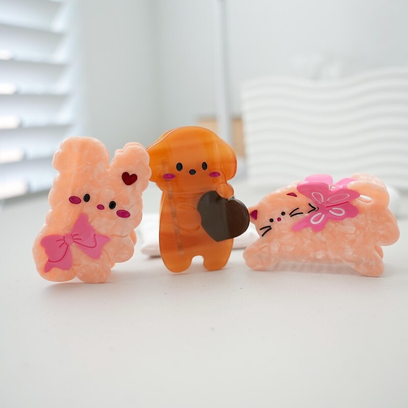 Bear Claw Hair Clip - Etsy