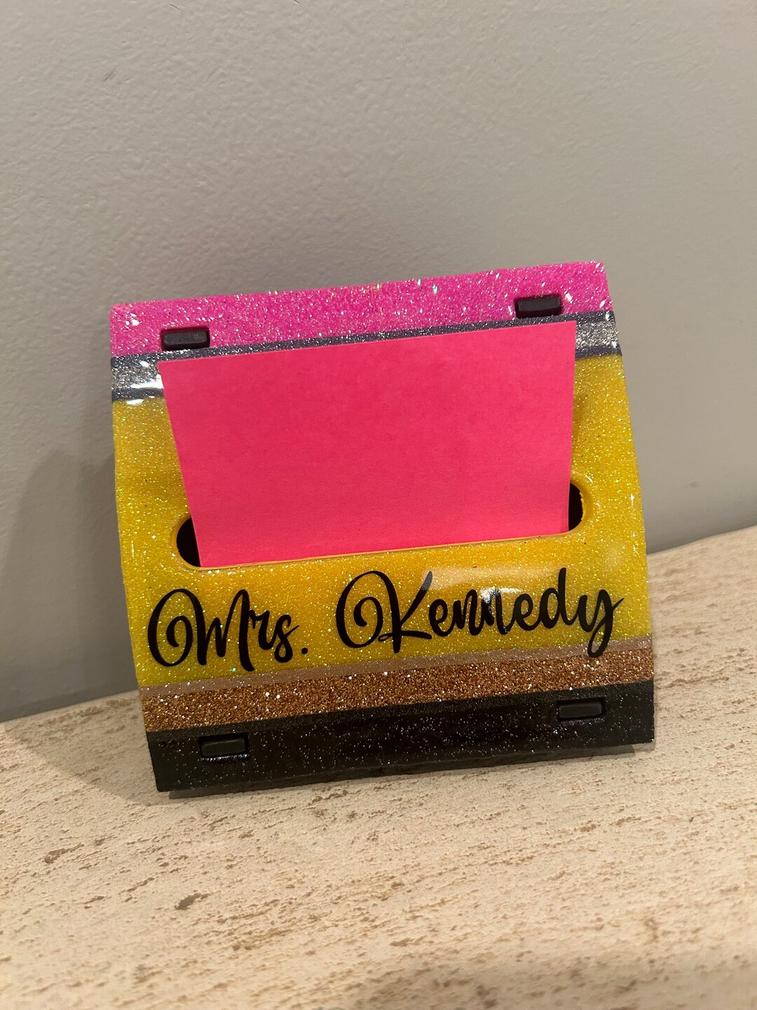 Pop up Sticky Note Holder - Etsy