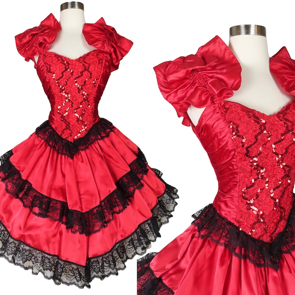 Western Womens Saloon Clothing - Etsy