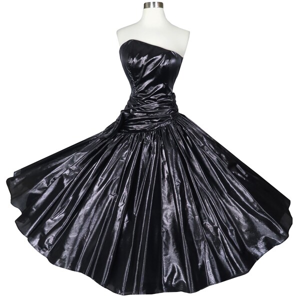 Wet Look Prom Dress - Etsy