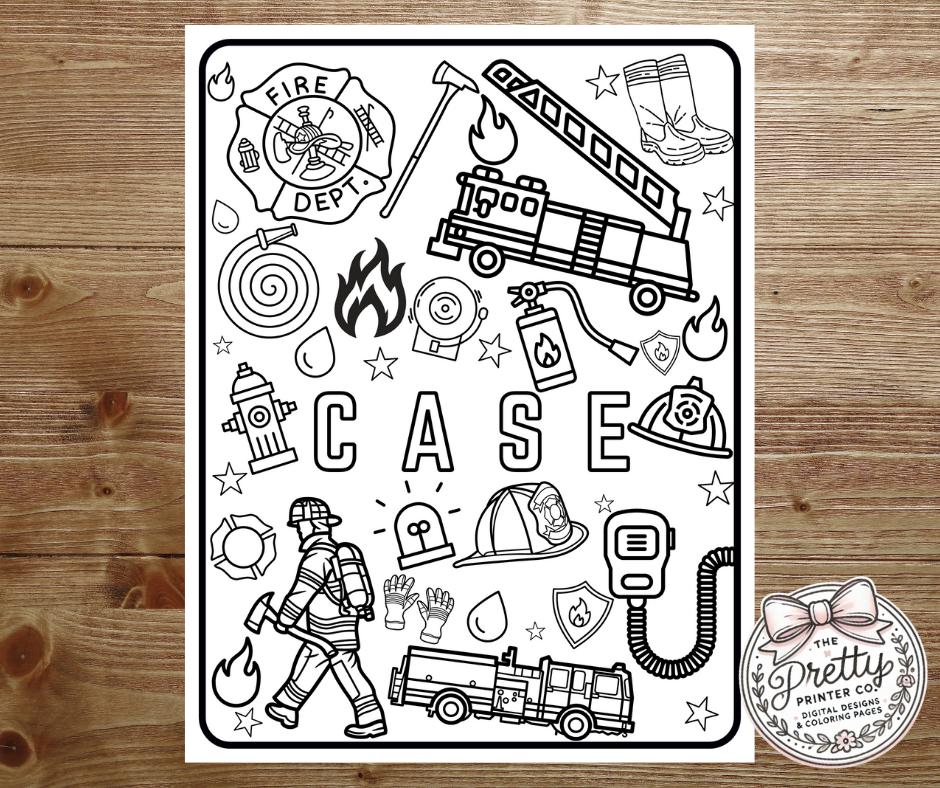 First Responder Coloring Pages, Police Officer Coloring Page ...