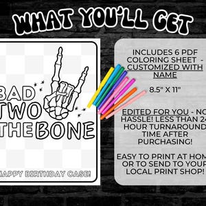 Bad Two the Bone Coloring Pages, Bad Two the Bone Birthday, 2nd ...
