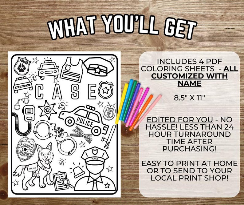 First Responder Coloring Pages, Police Officer Coloring Page ...