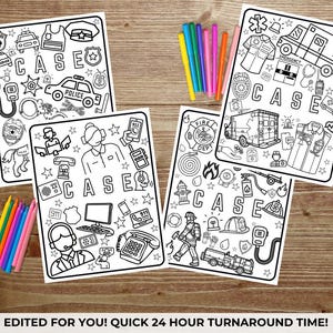 First Responder Coloring Pages, Police Officer Coloring Page ...