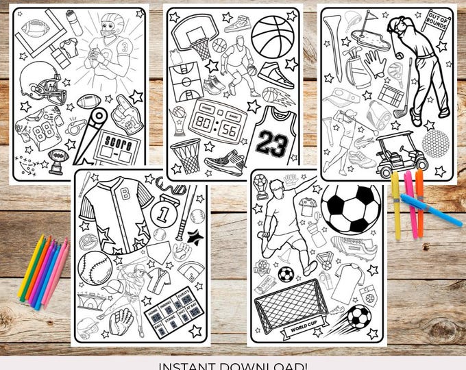 Kid Sports Coloring Pages Printable, Basketball Coloring Pages ...