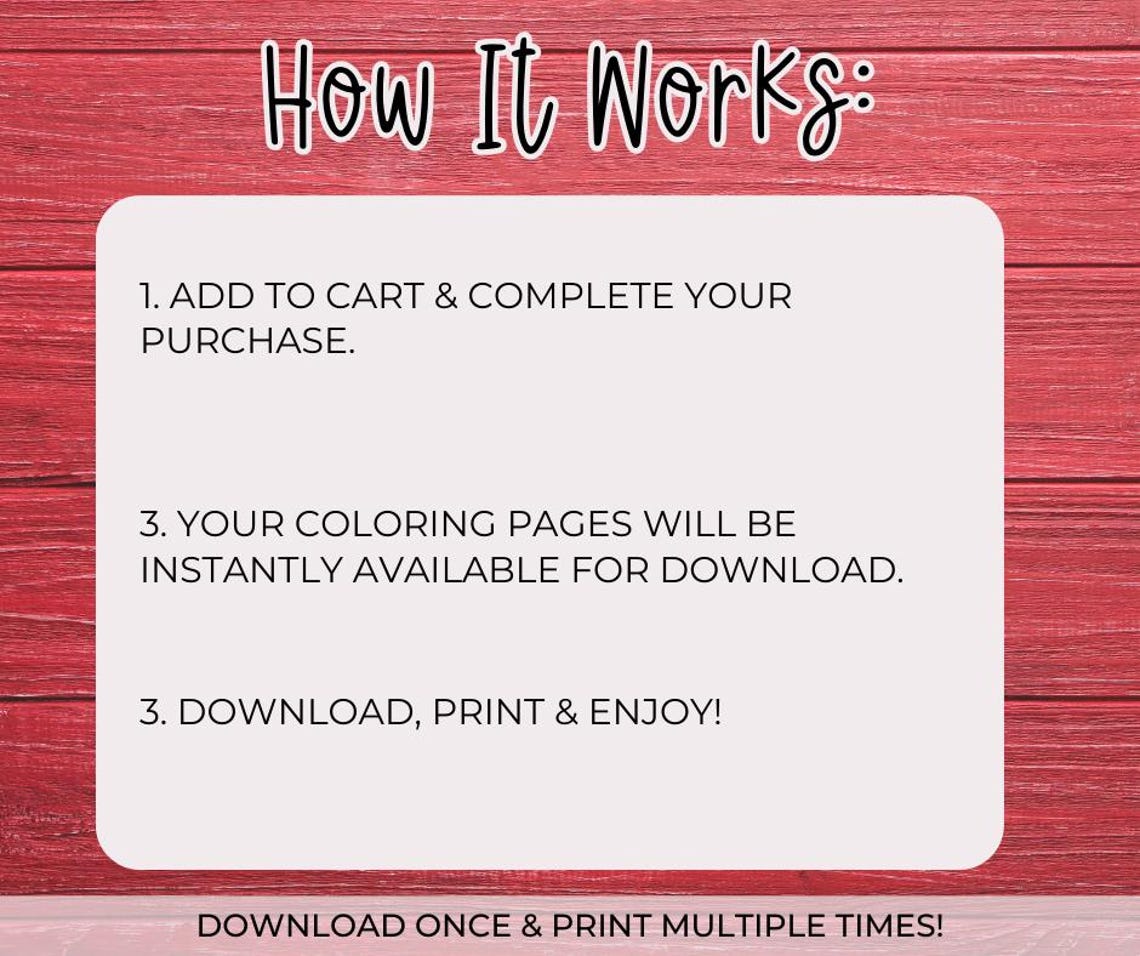 Holiday Coloring Pages, Instant Download, Coloring Pages for Kids ...