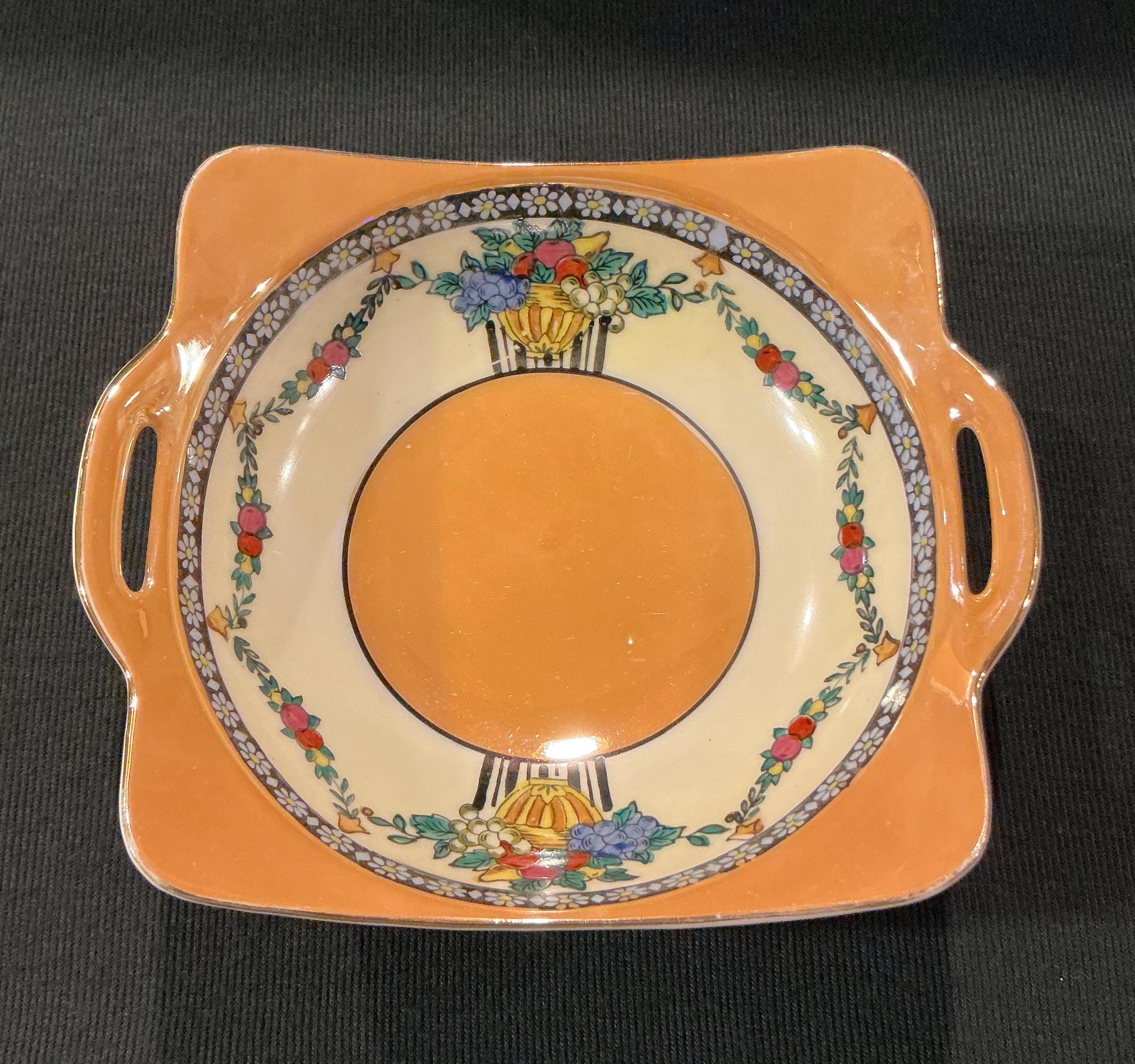 Vintage 1930’s Art Deco Morimura Brothers Noritake Japan Peach ...