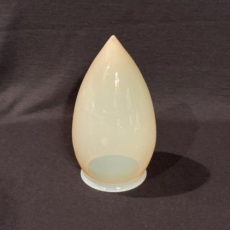 Vintage Opaline Glass Shade - Etsy