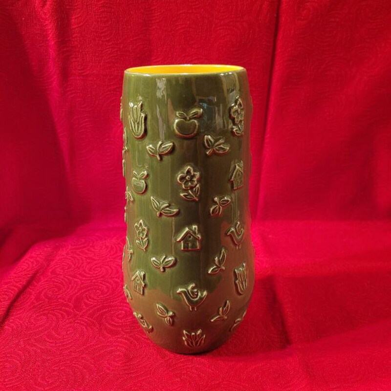 Red Wing Pottery Vase - Etsy