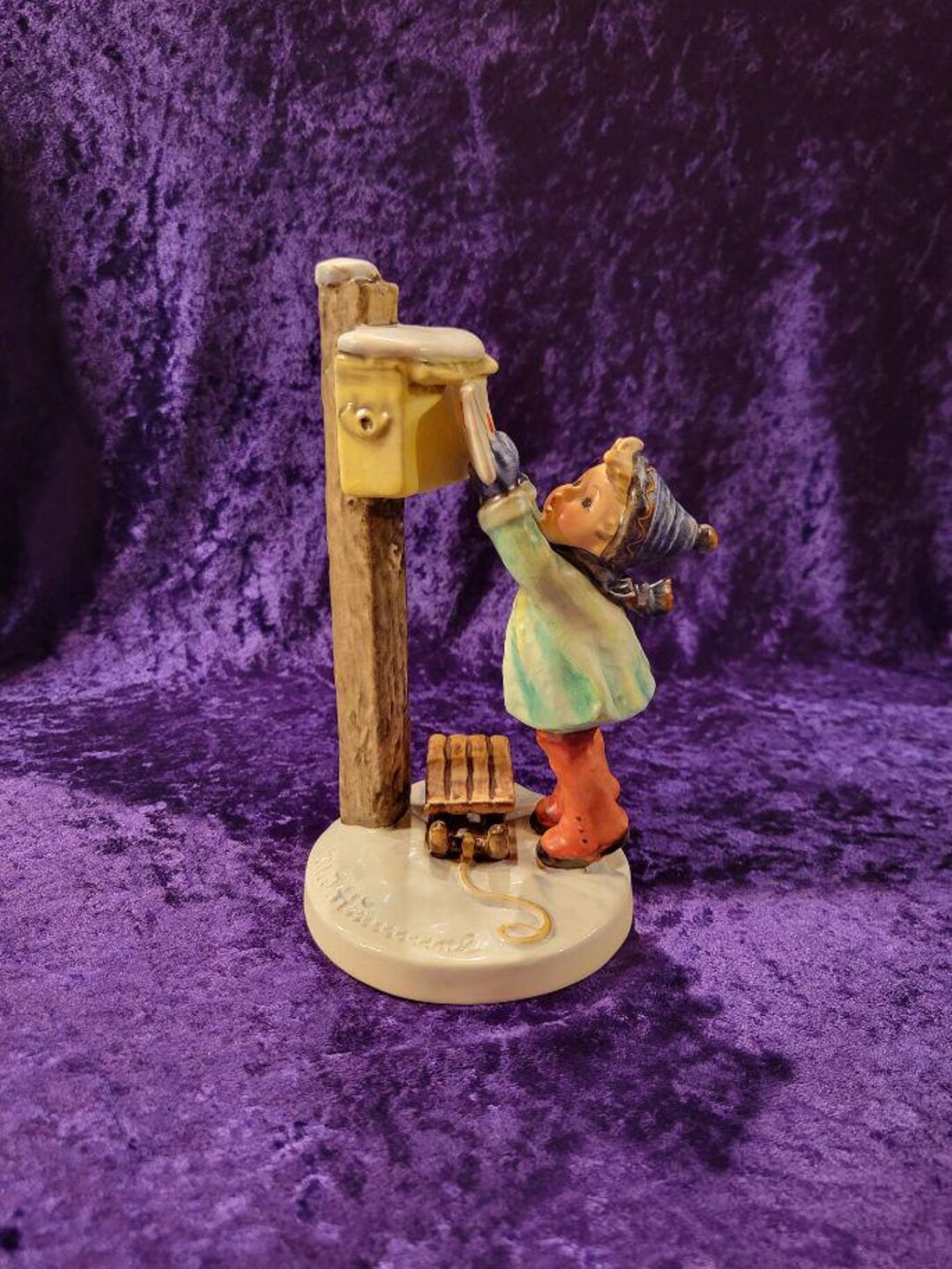 Vintage Goebel Hummel Figurine A Letter to Santa #340 TMK-5 W Germany ...
