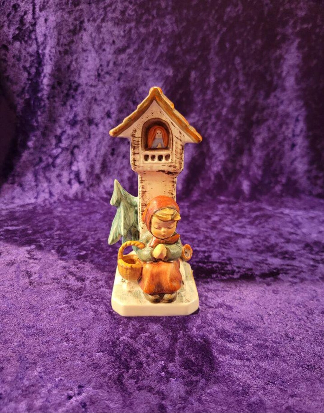 Vintage Goebel Hummel Figurine Worship #84/0 TMK-6 W Germany Paper ...