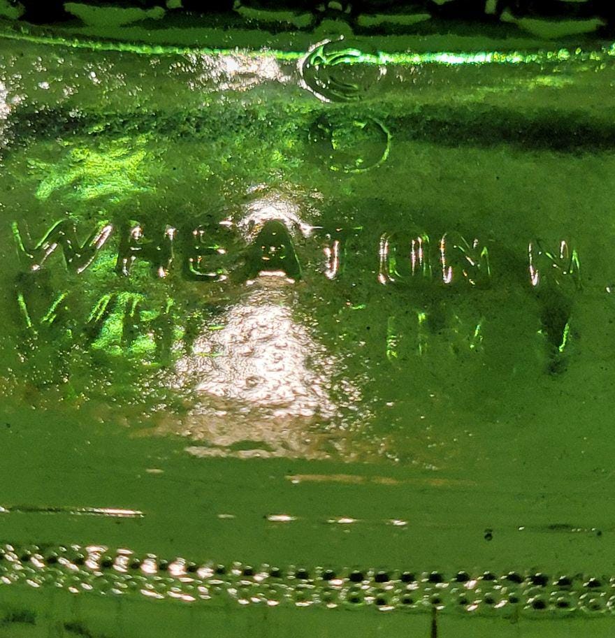 Vintage 1970's Wheaton Glass Green Glass Savings Still Bank - Etsy