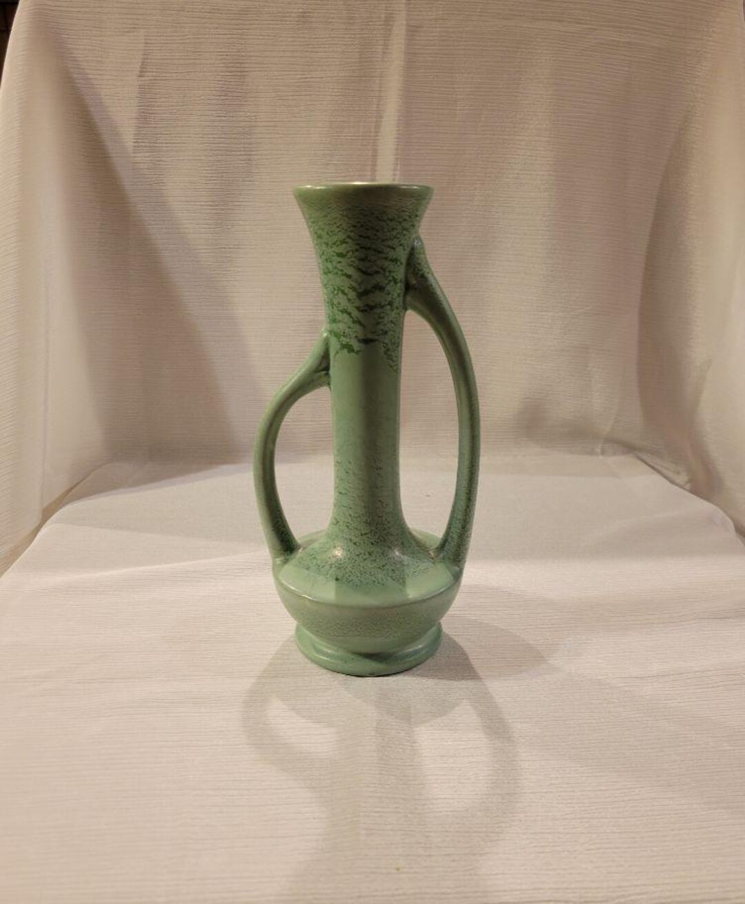 Vintage 1933 Rumrill Pottery Art Deco Vase # 290 With a Geranium Leaf ...