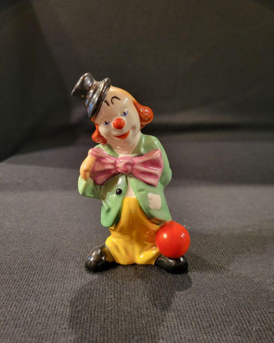 Vintage Goebel West Germany Ceramic Clown Figurine - Etsy