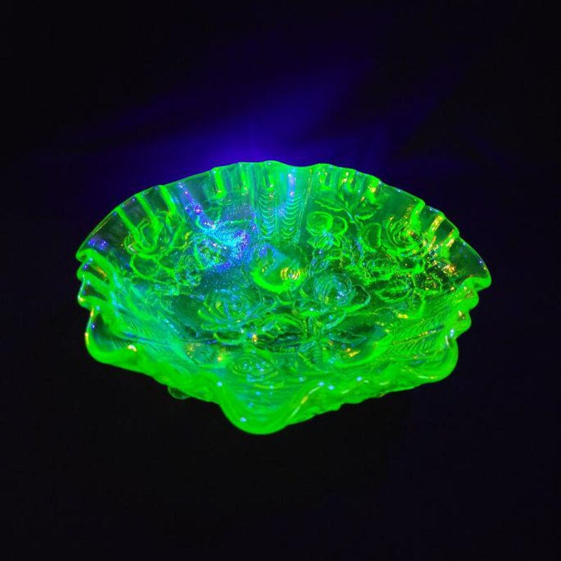 Rare Vaseline Glass - Etsy