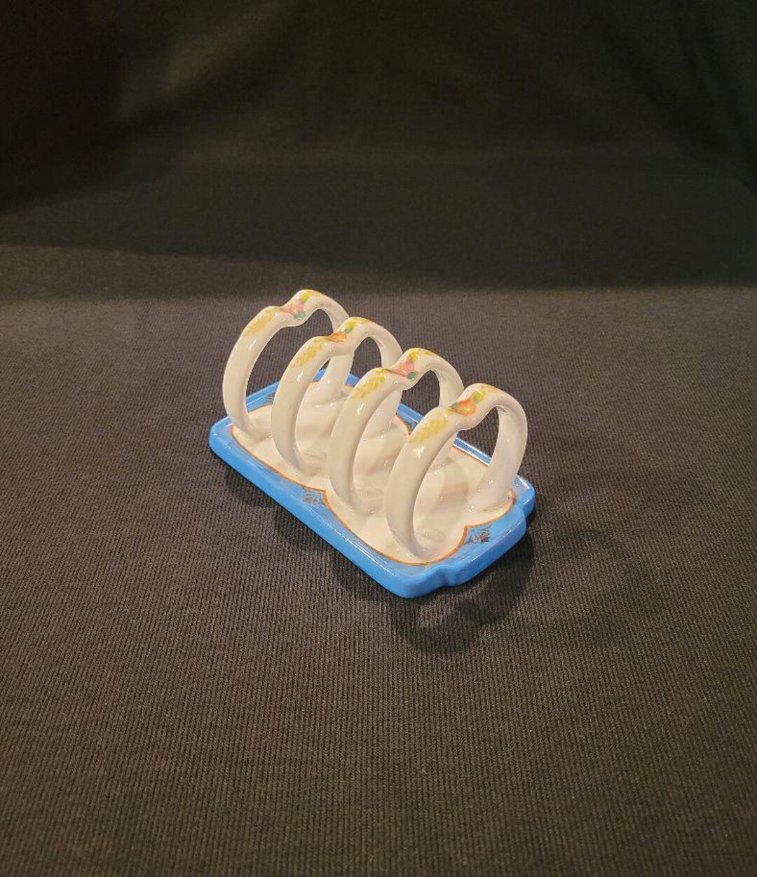 Antique Morimura Brothers Noritake Japan Porcelain Toast Rack Pink ...