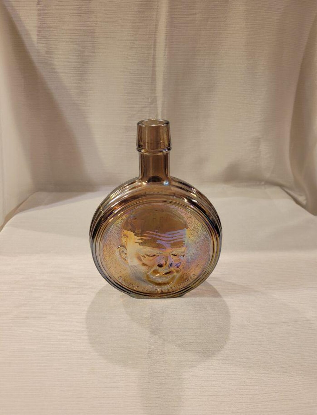 Vintage Wheaton Glass President Dwight David Eisenhower Collectible ...