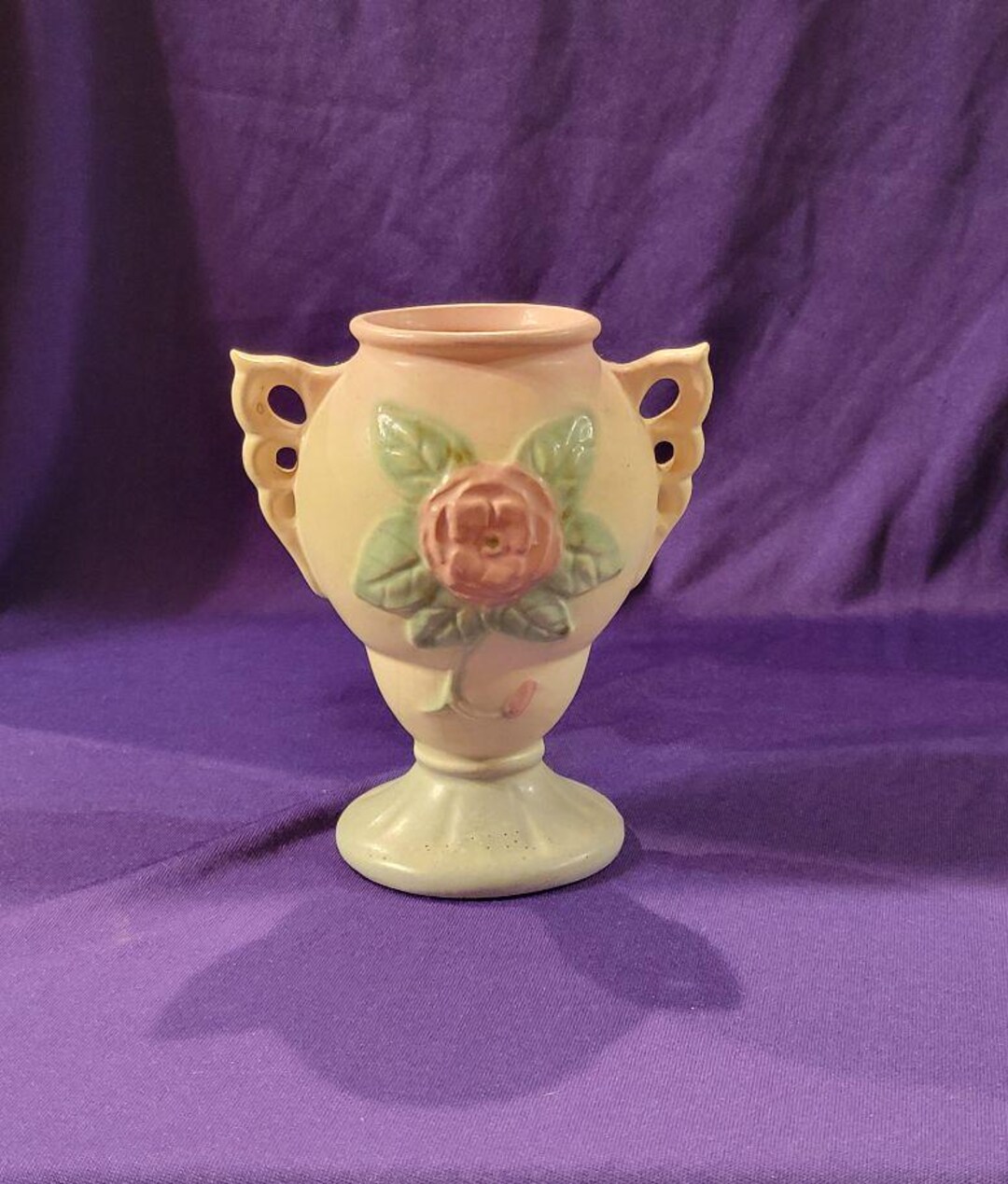 Vintage Hull Pottery 131 Vase Open Rose Pattern 5 - Etsy
