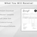 Editable Receipt Template. Small Business Digital Receipt. Receipt Form ...