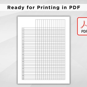 EDITABLE Class Record Printable Class Attendance Sheet Grade Log Class ...